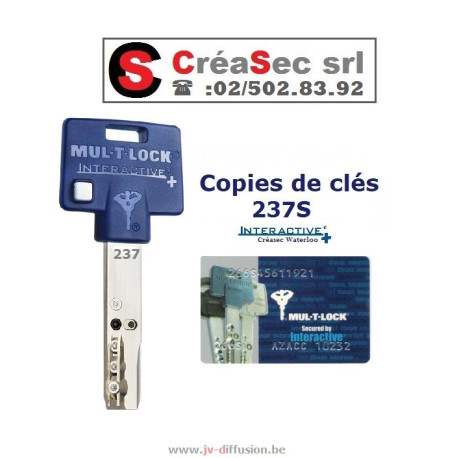 copie clé Mul-T-Lock Interactive 237