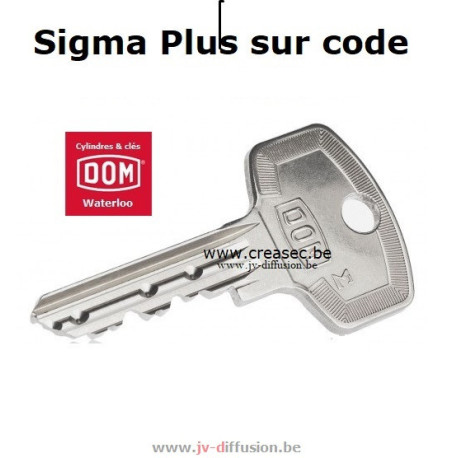 Double de clé Dom Sigma Plus